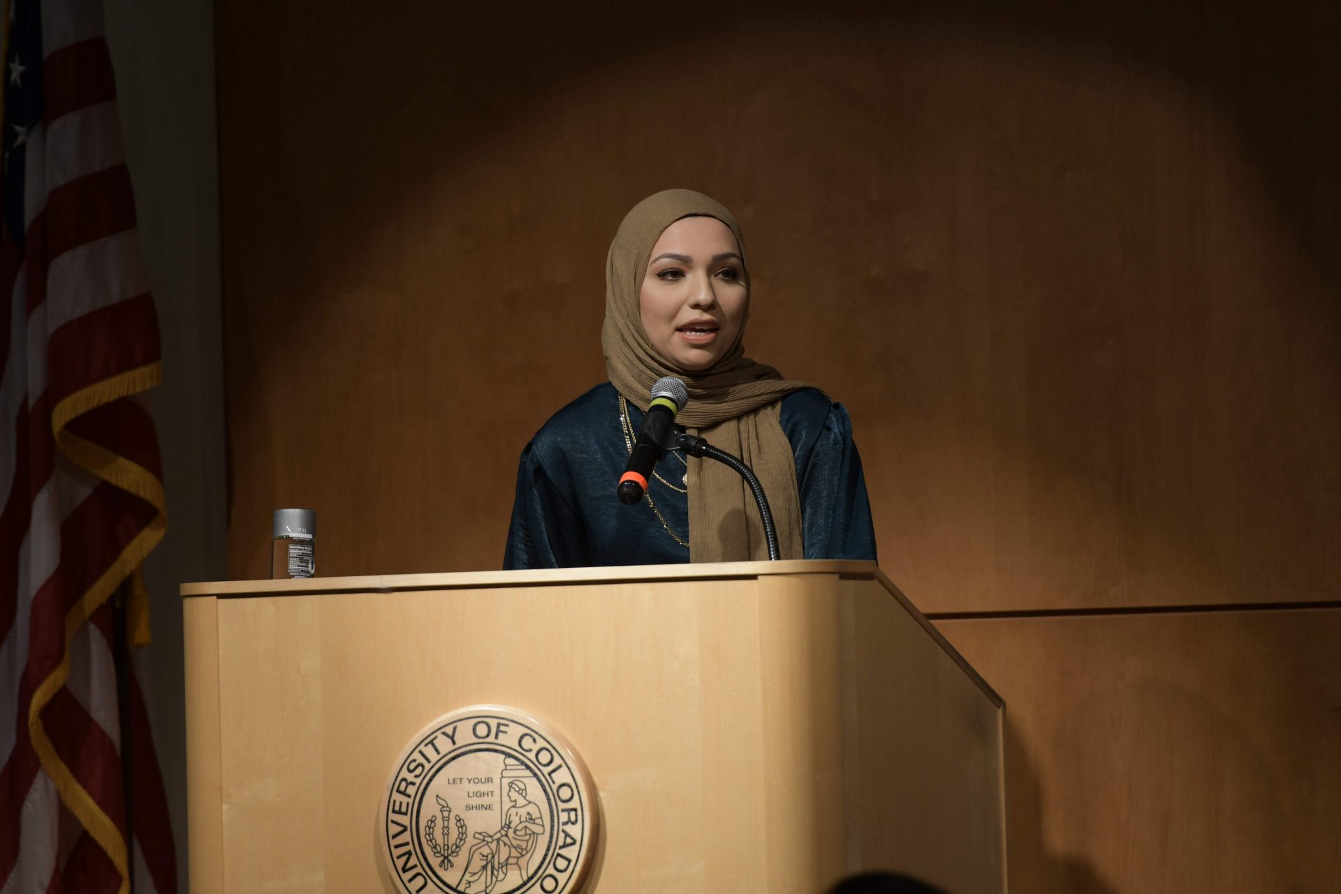 CU alumna Isra Chaker urges support for immigrants, refugees during ...