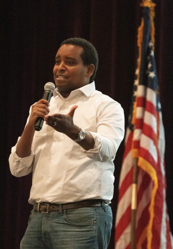 Rep. Joe Neguse discusses progressive agenda, impeachment during State ...