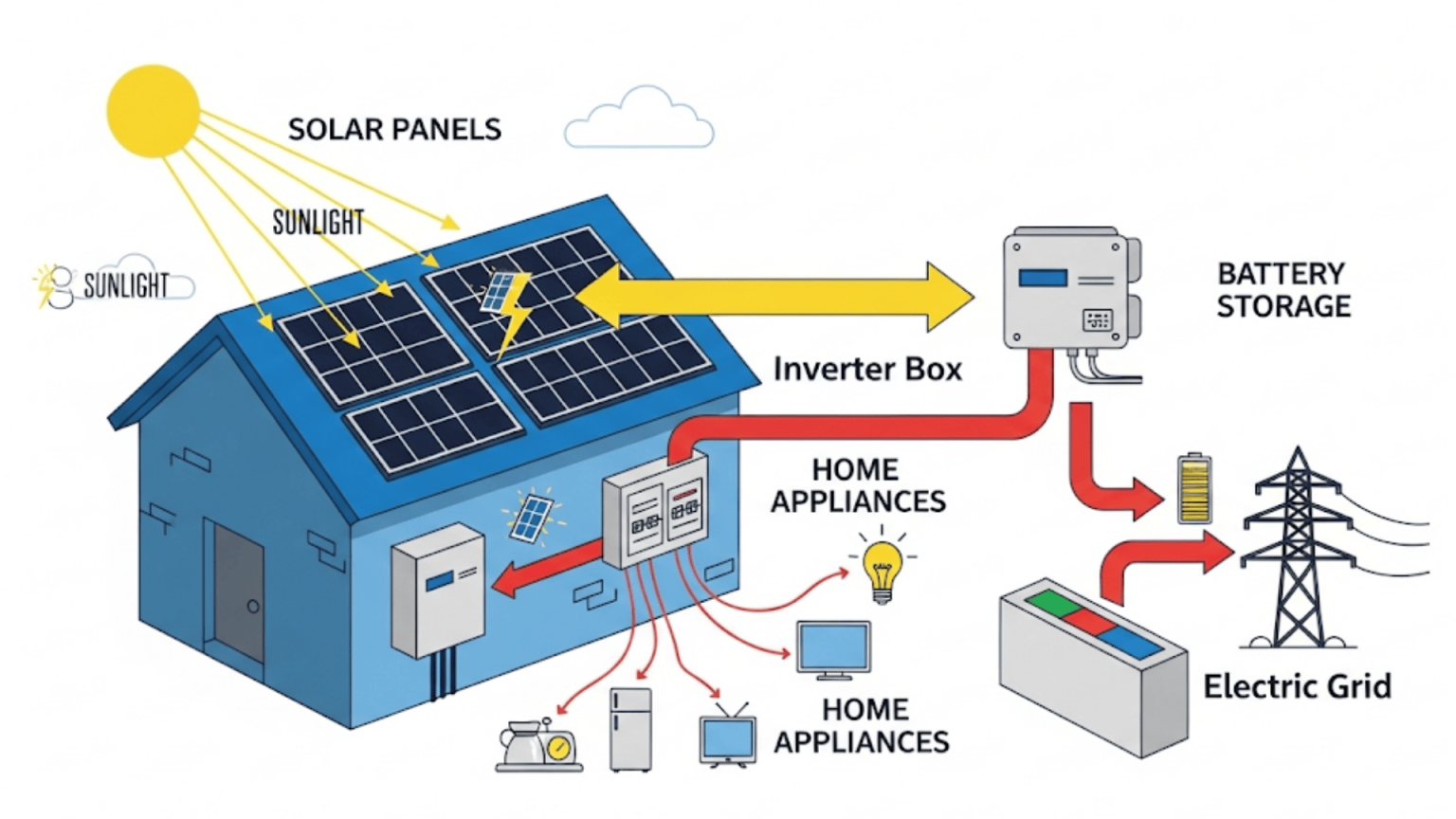 How Do Solar Panels Work on a House? - CU Independent